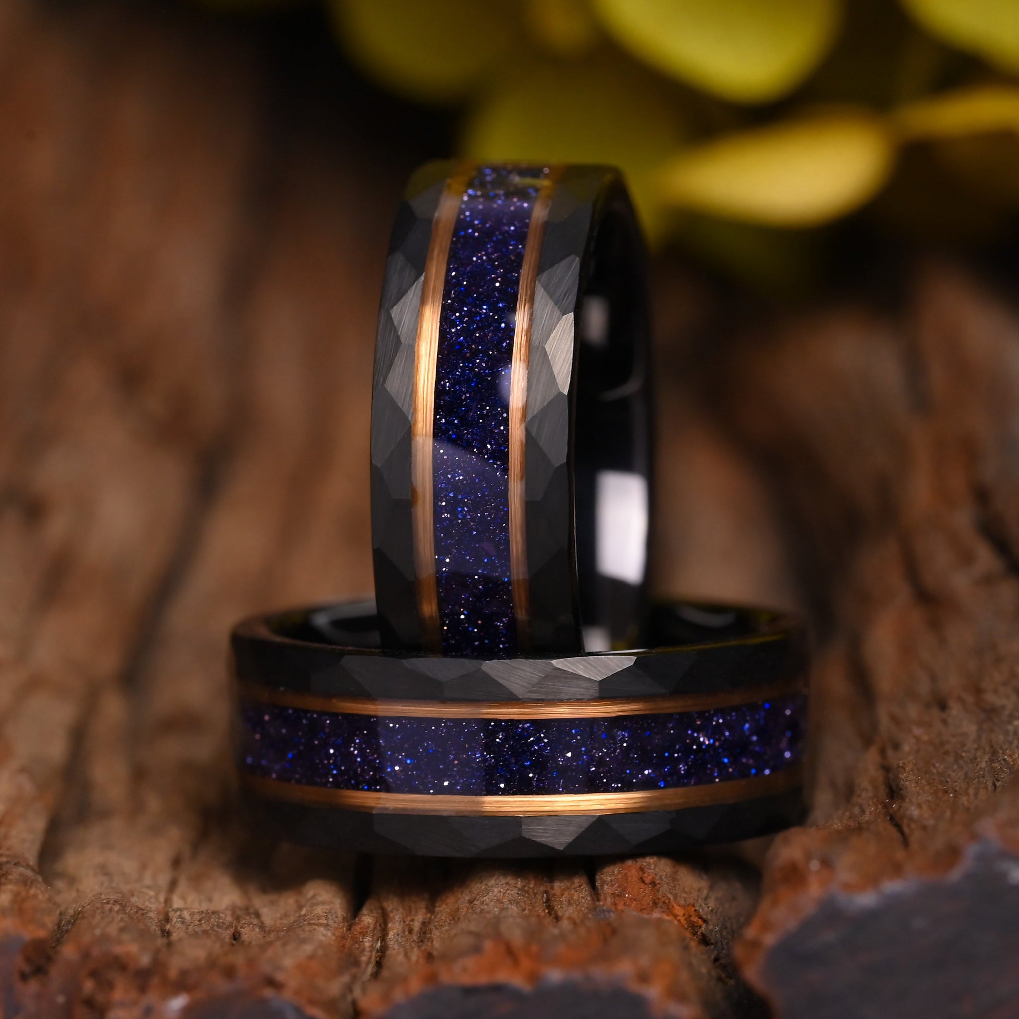 Skarabäus - Ringe für Männer | Schwarzer Wolfram Ring